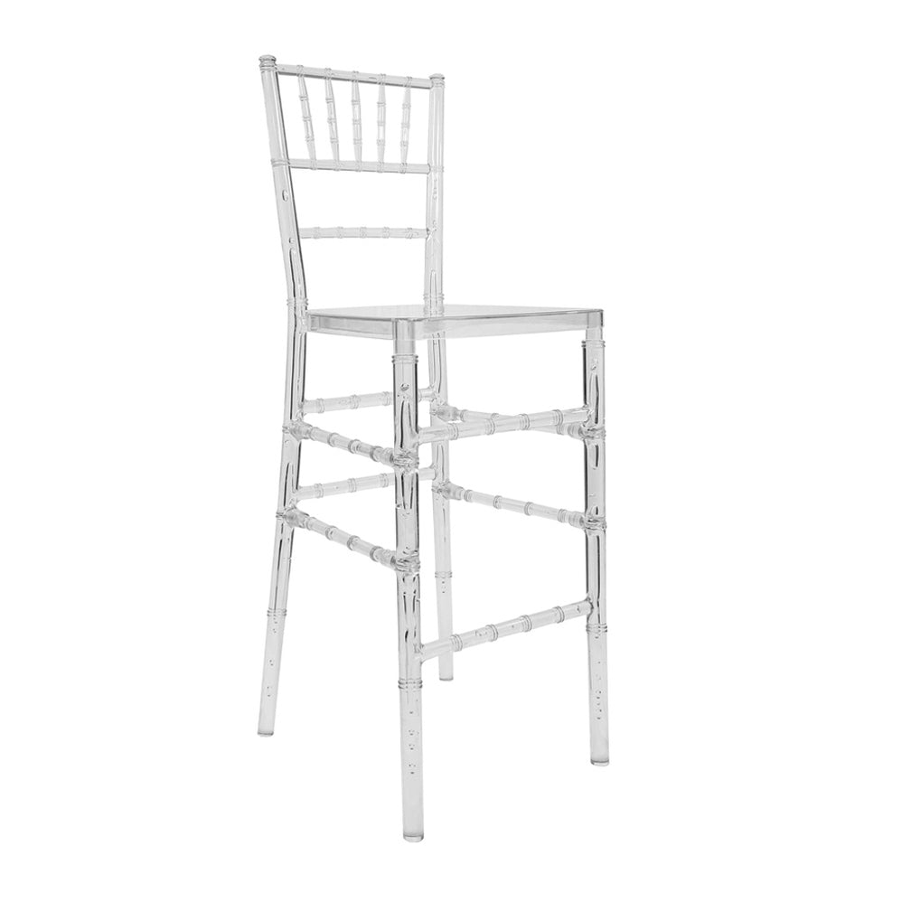 Chiavari Bar Stool Clear